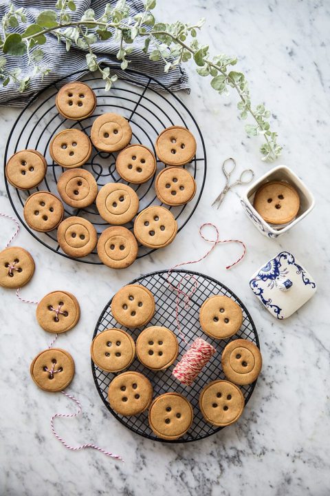 My Gingerbread Buttons - Cook Republic