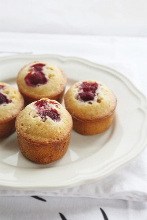 Raspberry Friands - Cook Republic