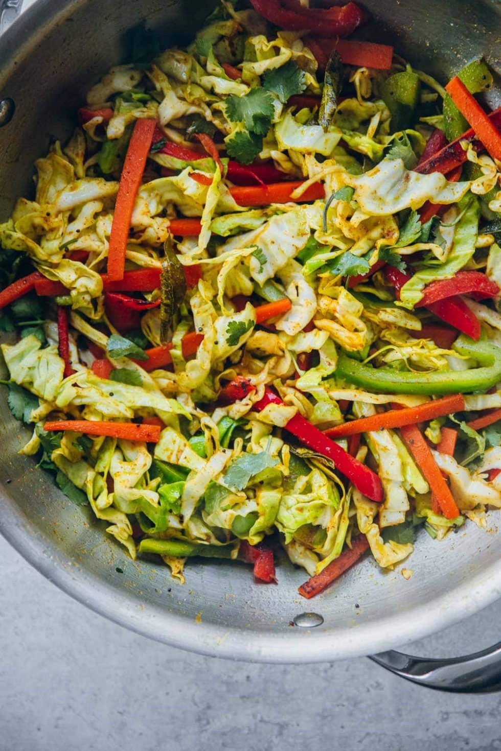 Gujarati Sambharo (Spiced Indian Cabbage Stir-Fry) - Cook Republic