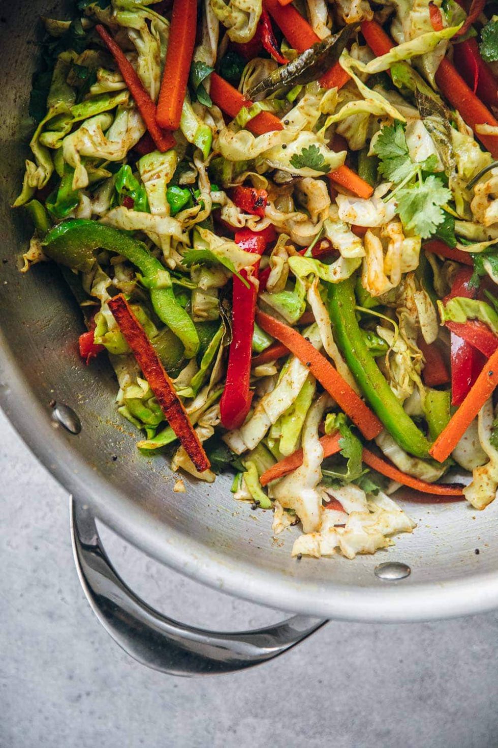 Gujarati Sambharo (Spiced Indian Cabbage Stir-Fry) - Cook Republic