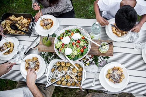 Slow Cooked Sticky Leg Of Lamb Ragu With Pappardelle And A Spring ...