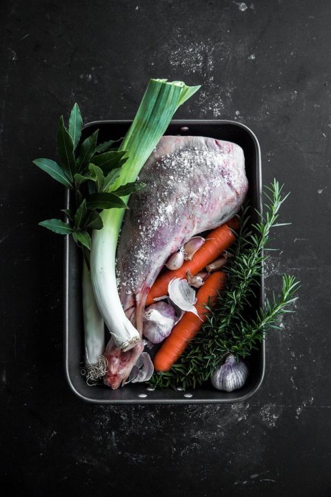 Slow Cooked Sticky Leg Of Lamb Ragu With Pappardelle And A Spring ...