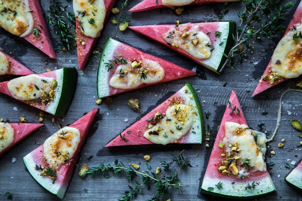 Watermelon Grilled Cheese Pizza - Cook Republic