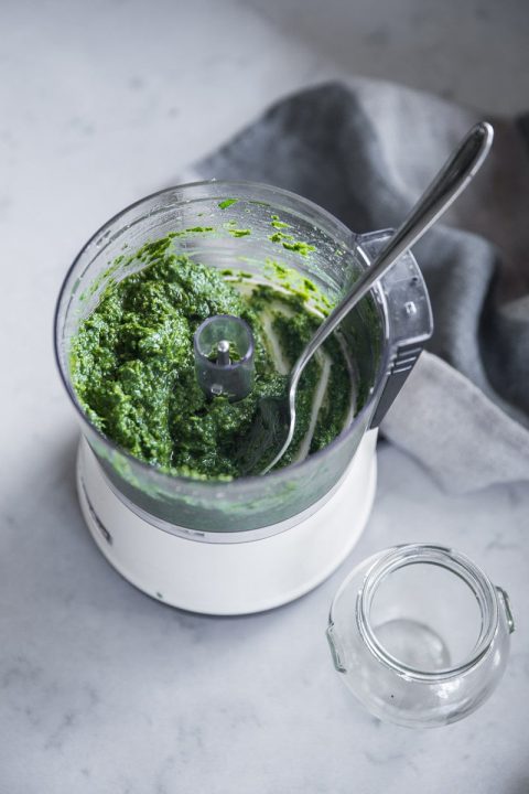 Vegan Basil Pesto With Miso