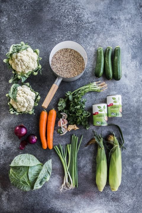 Basic Meal Prep For Daily Vegetarian Lunches + Recipes - Cook Republic