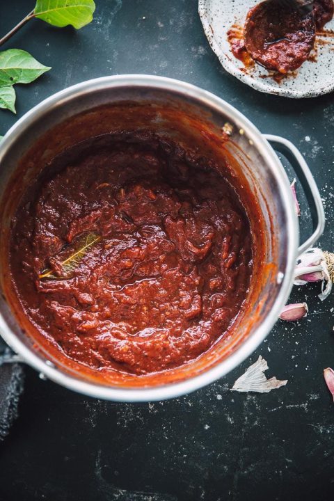 Chilli Garlic Prawn Risotto In Napoli Sauce - Cook Republic