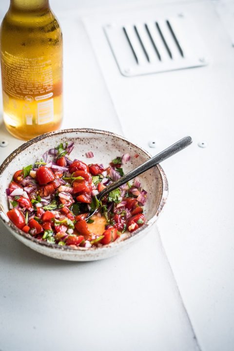 Warm Vegan Taco Rice Salad - Cook Republic