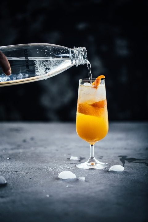 Homemade Fire Cider Tonic And Bubbly Fire Tonic Mocktail - Cook Republic