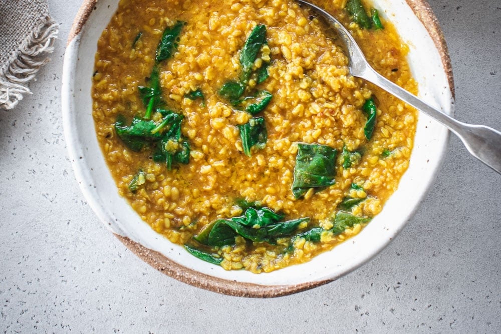 Spinach Daal (Paalak Daal) - Cook Republic