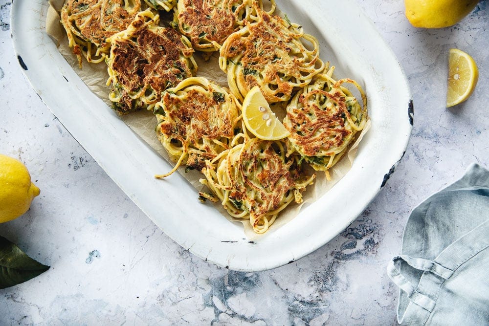 Spaghetti Fritters - Cook Republic