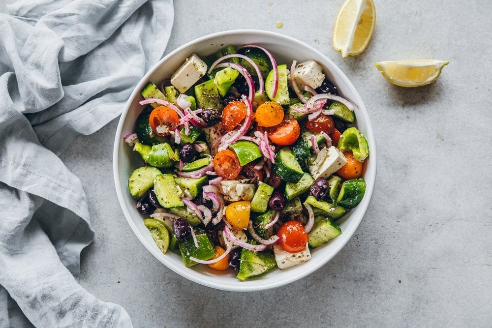 Classic Greek Salad - Cook Republic